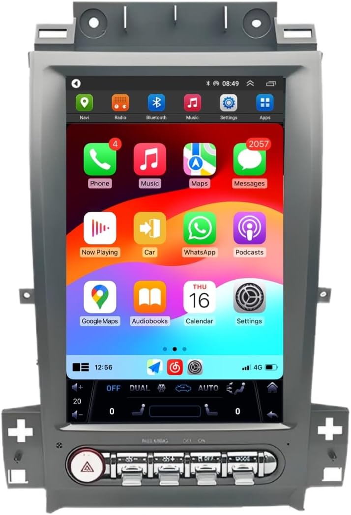 Amazon.com: CZSWCH Android 13 Car Radio for Ford Taurus (2010-2019 ...