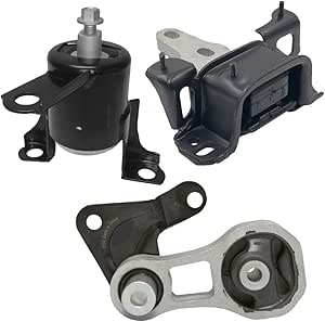 Amazon.com: Auto Buffy Engine Motor & Trans Mount 3PCS Set Fit 2011-2016 Ford Fiesta 1.6L Manual ...