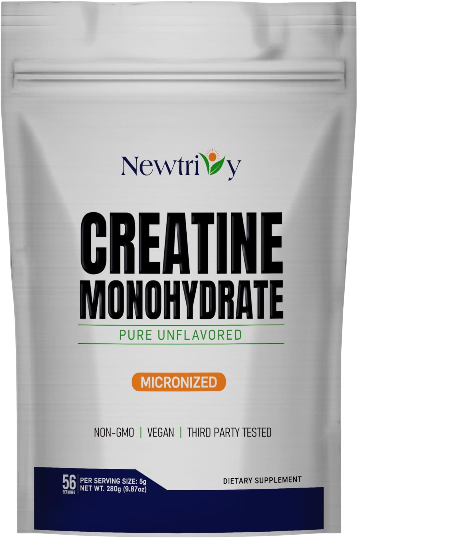 Amazon.com: Creatine Monohydrate,Micronized, Pure,Unflavored,280g (9 ...