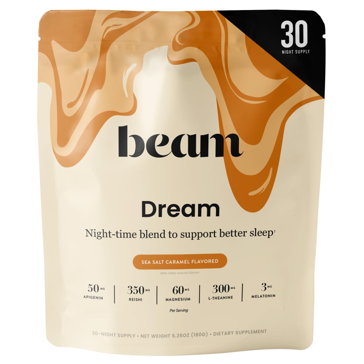 Amazon.com: Beam Dream Sleep Powder, Sleep Supplement, Sleep Aids for ...