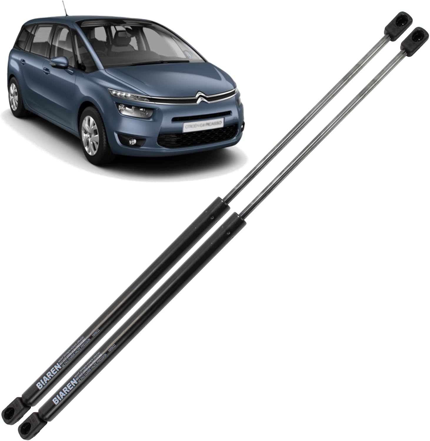 BIAREN 2x Rear Tailgate Boot Gas Struts For Citroen C4 Grand Picasso 2 ...