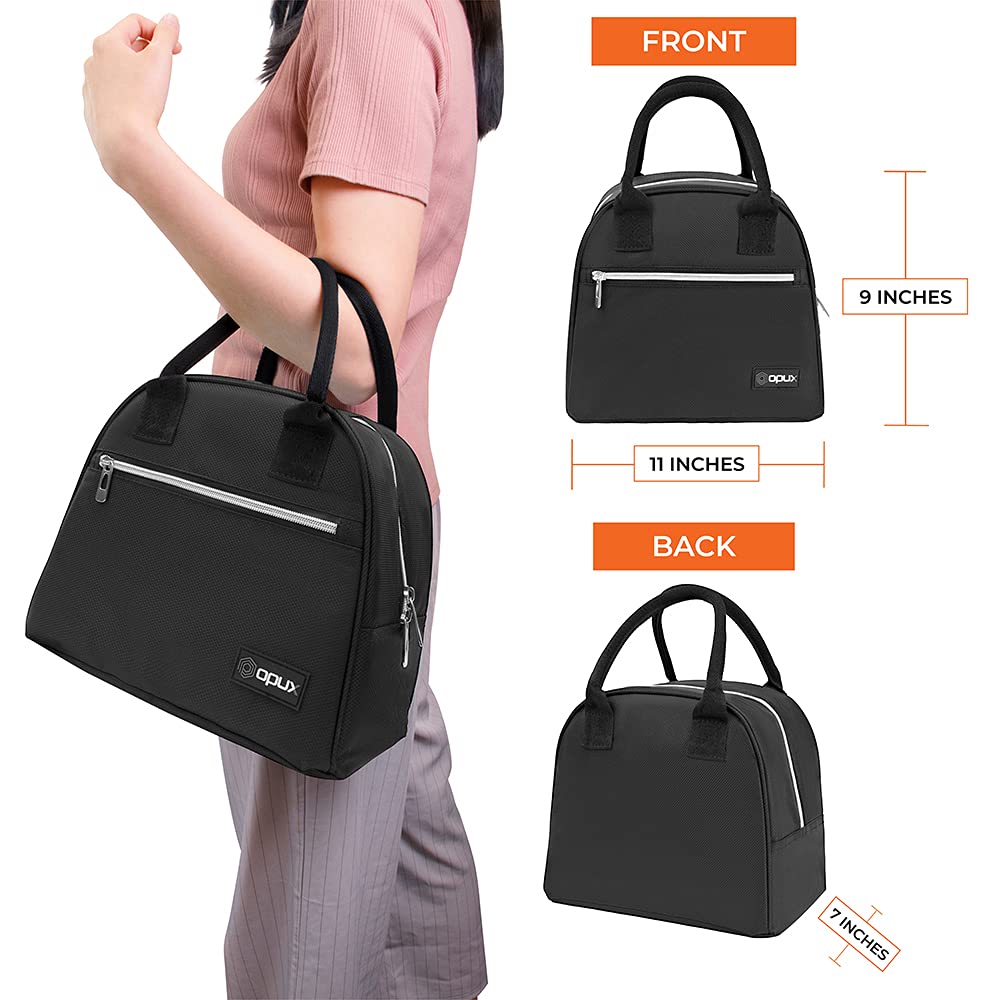 Snapklik.com : Opux Insulated Lunch Box Women, Lunch Bag Tote Girls ...