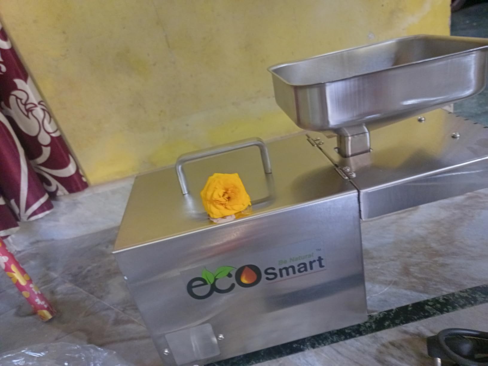 EcoSmart 01 IS Pure & Fresh Organic Oil Extraction Machine (Silver ...