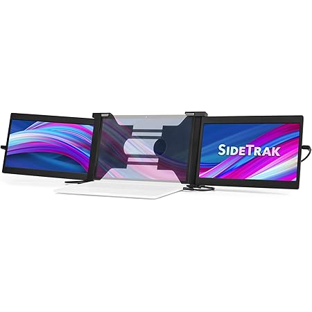 Amazon.com: SideTrak Swivel 12.5” Patented Attachable Portable Monitors ...