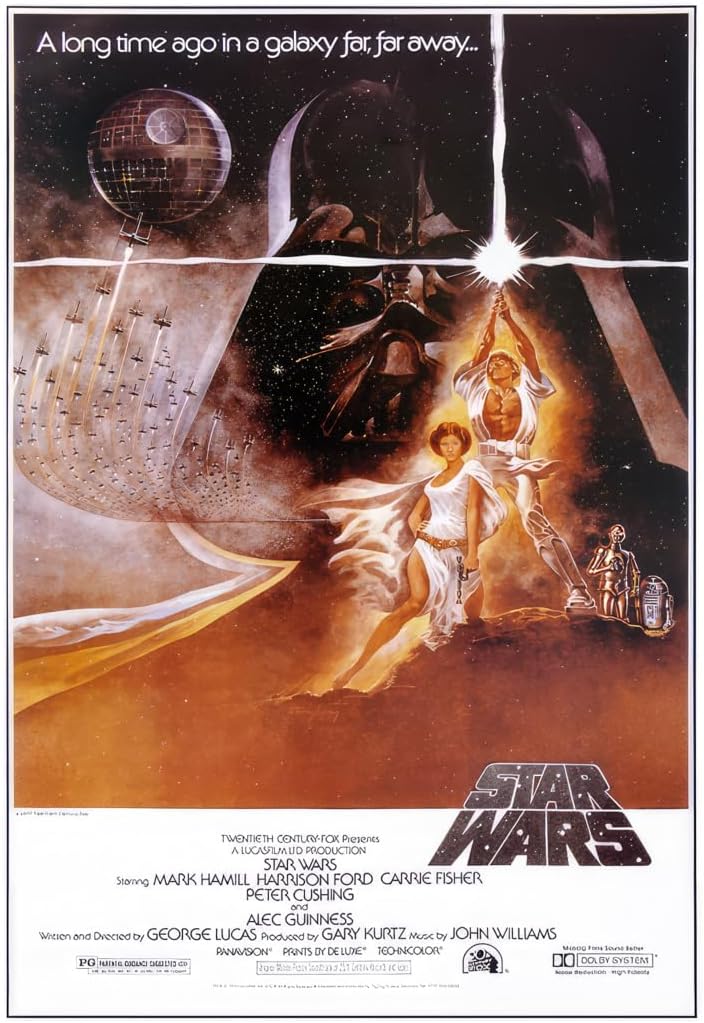 Amazon.com: Star Wars: Episode Iv - A New Hope - Movie Poster (Style C ...