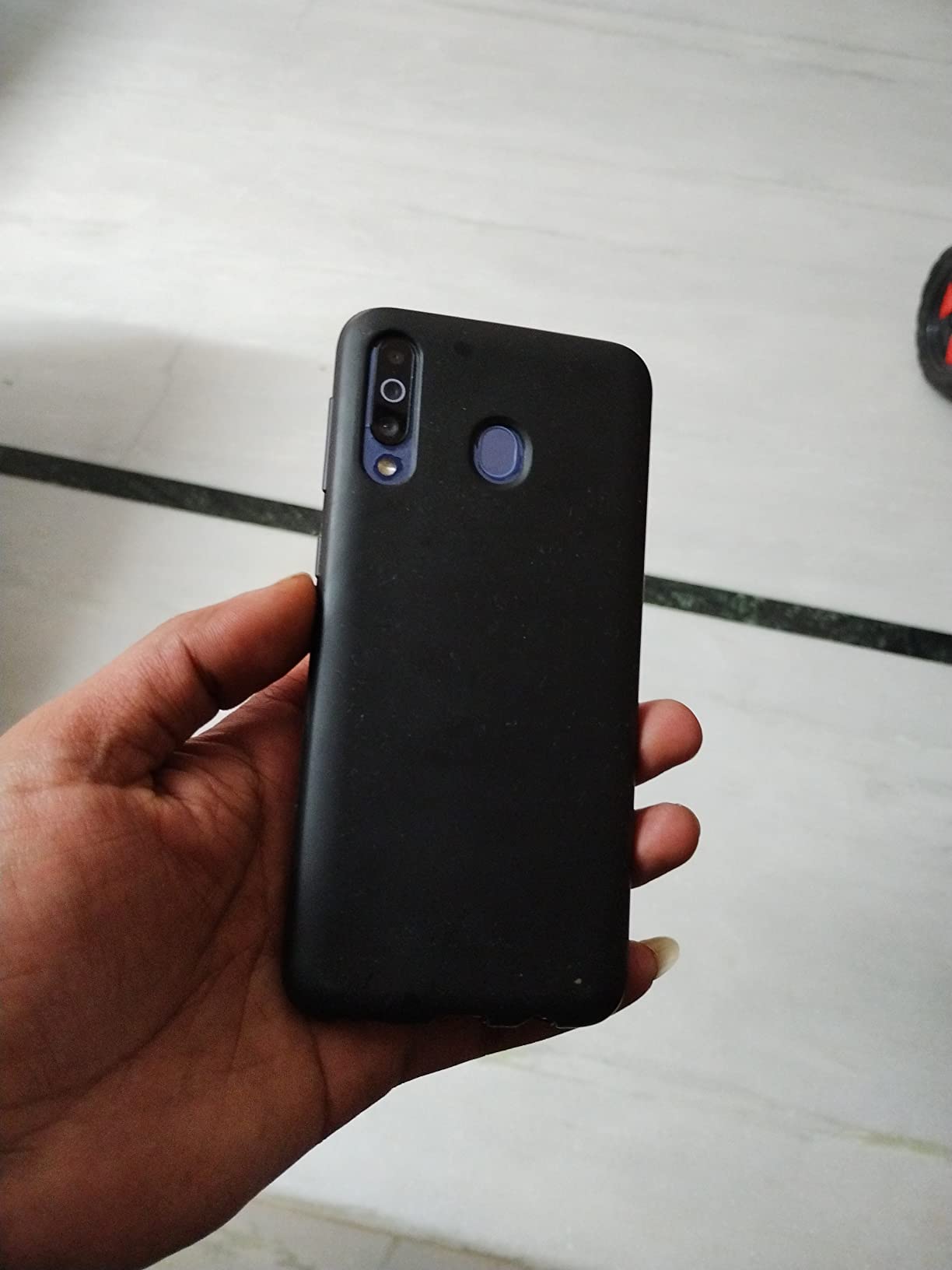 HELLO ZONE Exclusive Dotted Matte Finish Soft Rubberised Back Case ...