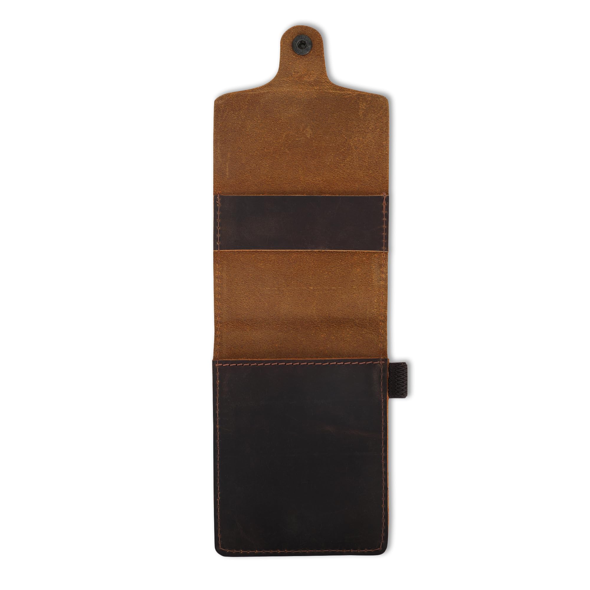 Amazon.com : CestAntiQ Genuine Leather Top Bound 3 x 5 Memo Notebook ...