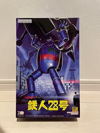Amazon.co.jp: MODEROID Tetsujin No. 28 Moderoid Plastic : Toys & Games