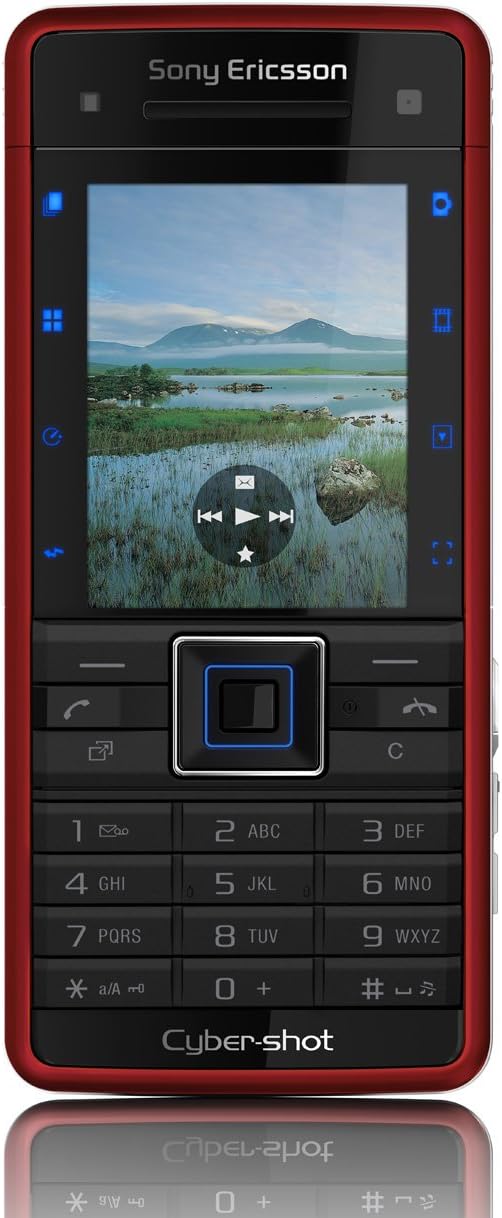 Sony Ericsson C902 Sim Free - luscious red : Amazon.co.uk: Electronics ...