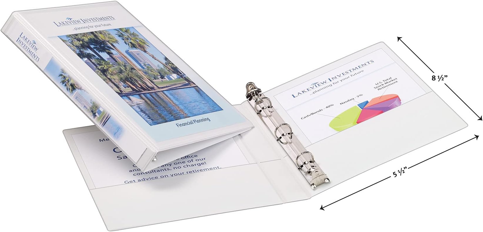 5-1/2" x 8-1/2" Mini Durable View Binders with Round Rings : Amazon.ca ...