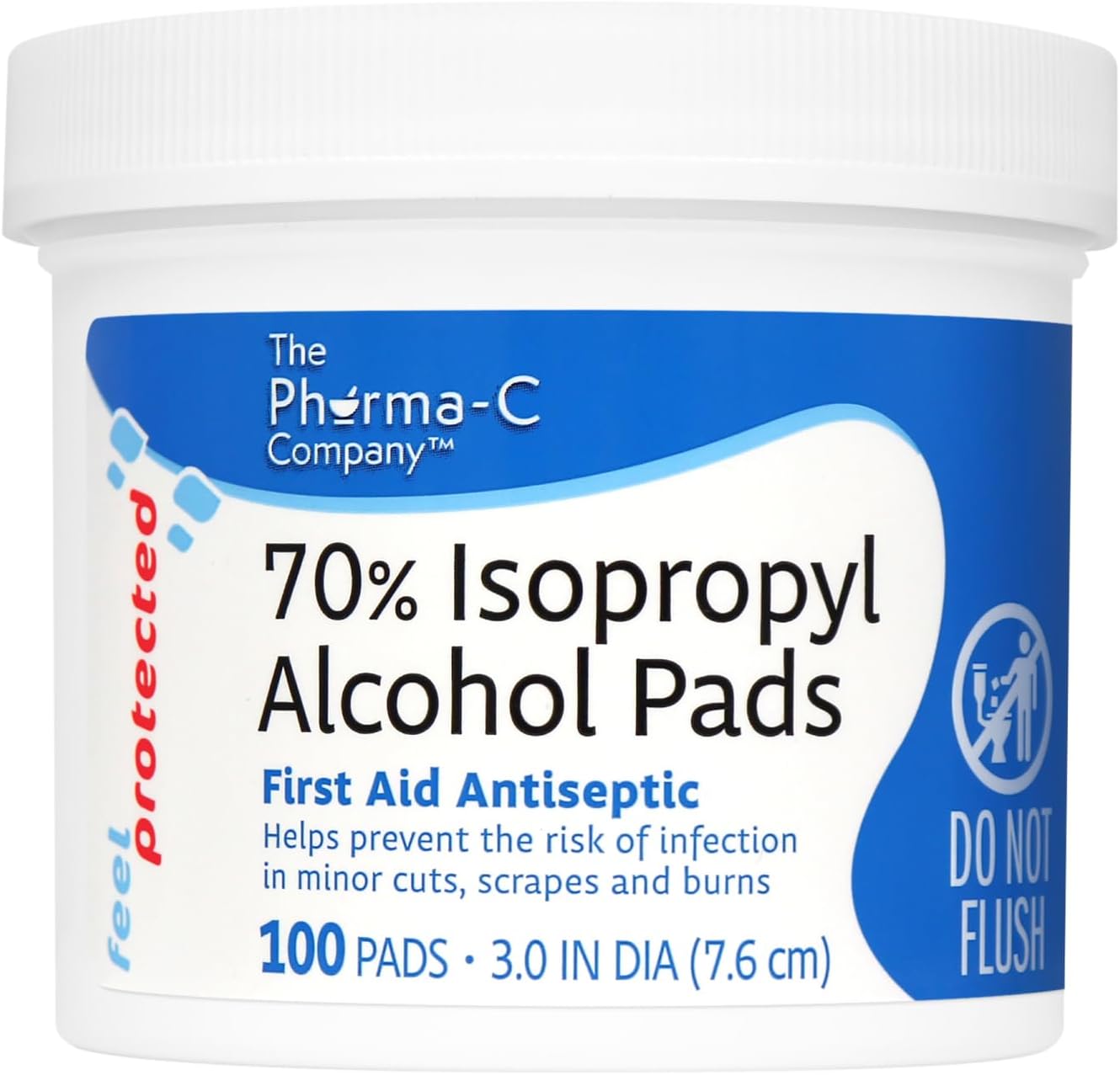 Amazon.com: Care Touch Alcohol Wipes Individually Wrapped - Prep Pads ...