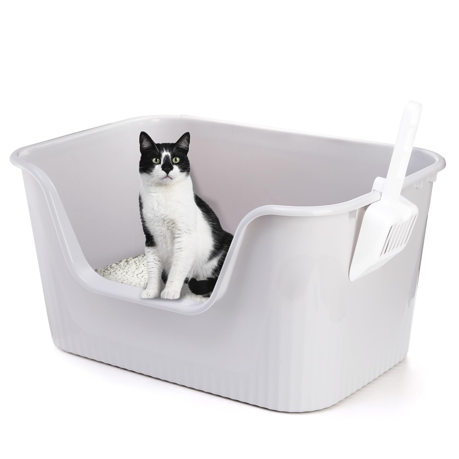 Snapklik.com : Noamus Extra Large Kitty Litter Box