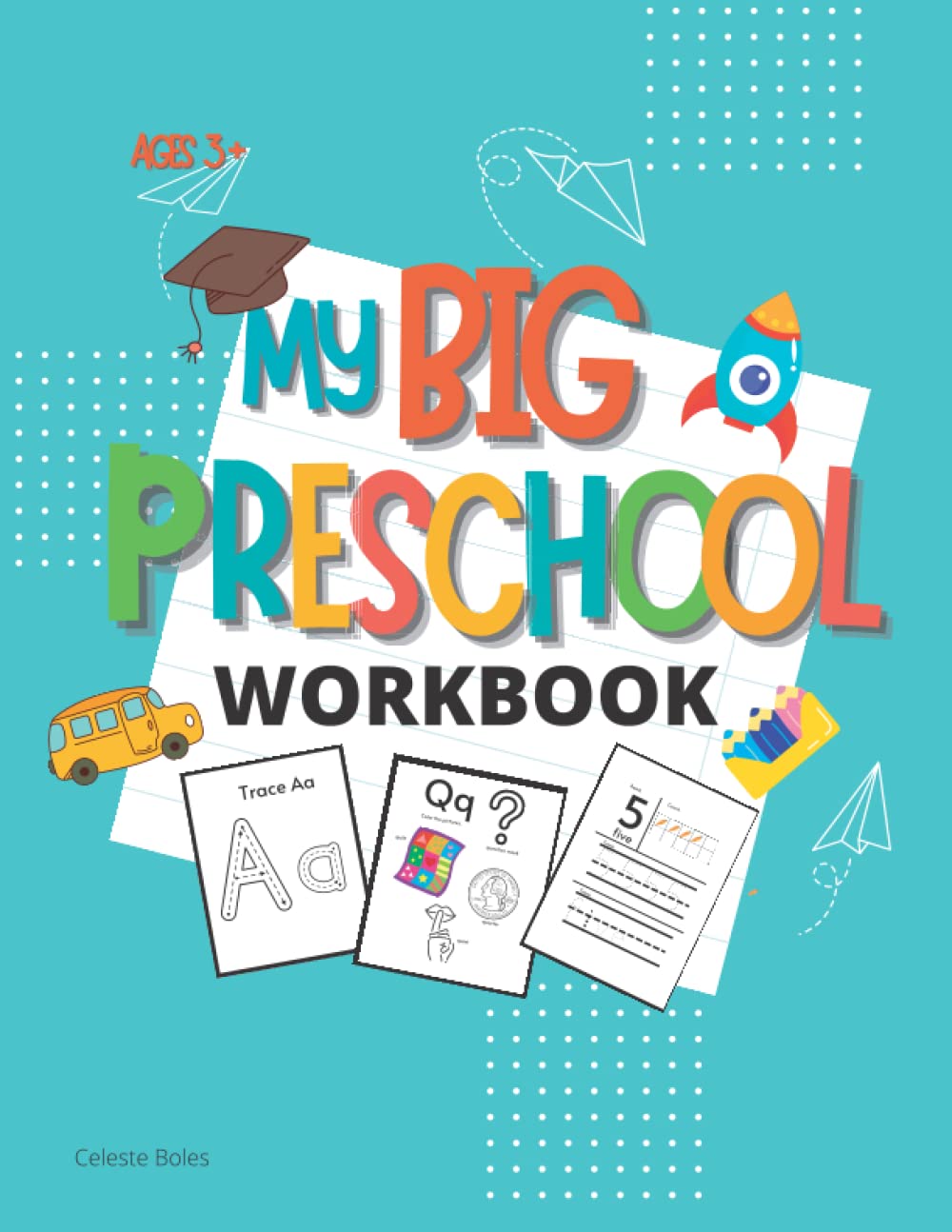 My BIG Preschool Workbook: Early Learning Workbook for Preschoolers ...