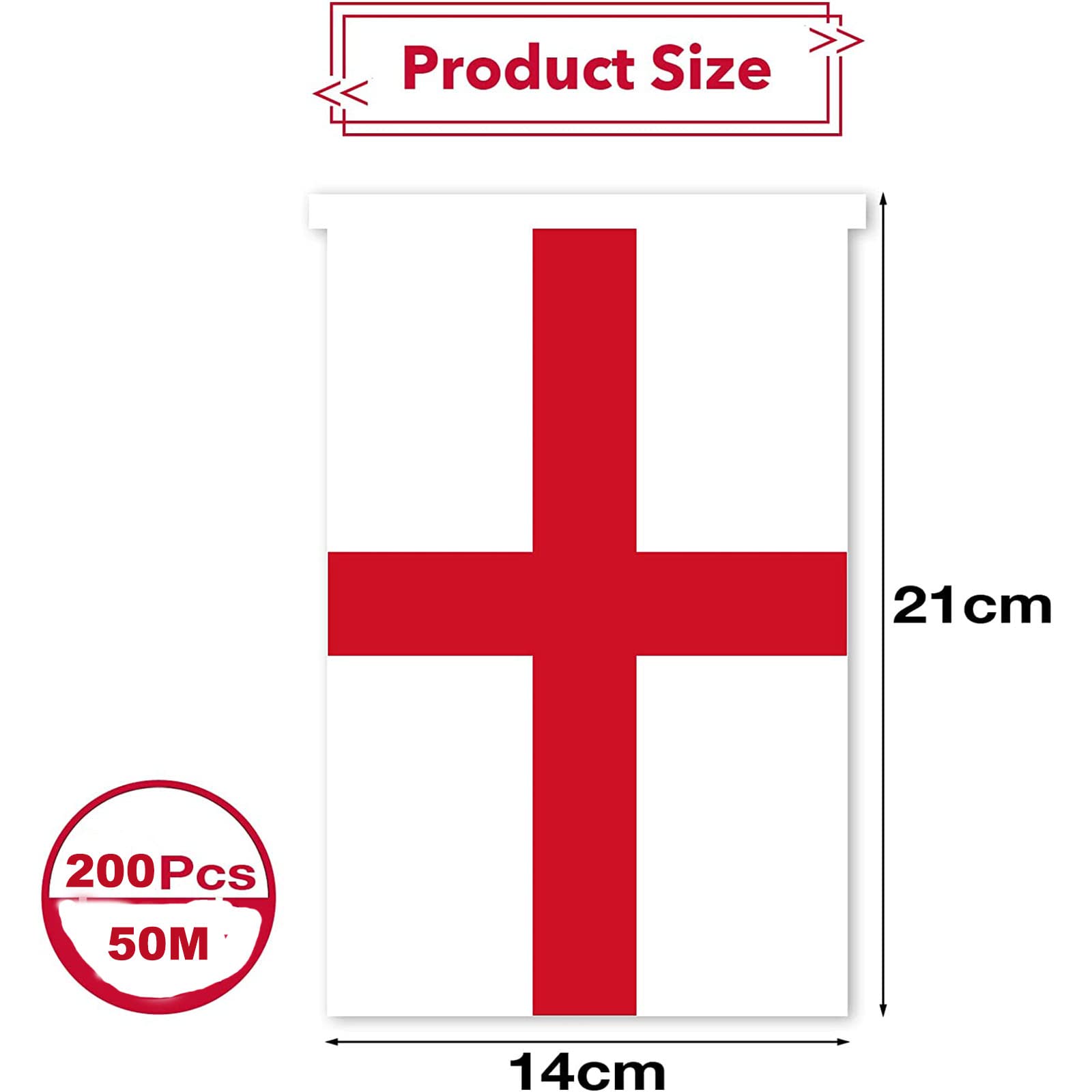 World Cup 2022 Bunting Flag,50m Double Sides Fabric Small Bunting ...