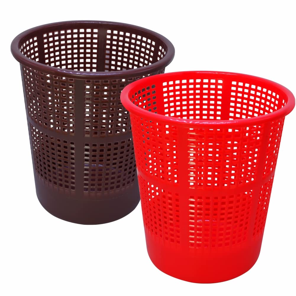 Wonder Plastic Jali 222 Open Dustbin for Home/Office/Organization etc ...