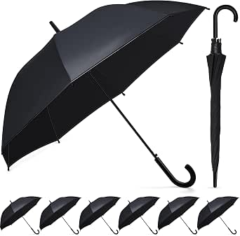 Amazon.com: Fabbay 8 Pcs Umbrellas Wedding Style Stick Large Canopy ...
