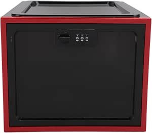 Amazon.com: Large Lock Box Transparent Plastic Lockable Storage Box 3 ...