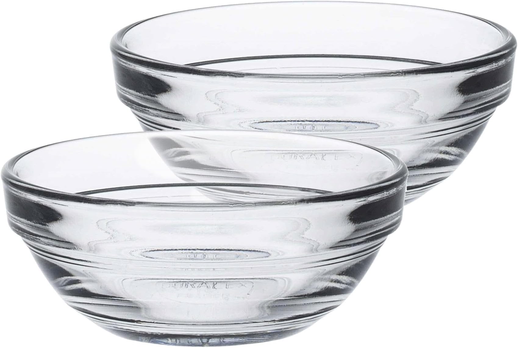 DURALEX 1604154 Lot de 4 Coupelles en Verre Lys Ø 7,5cm, Transparent ...