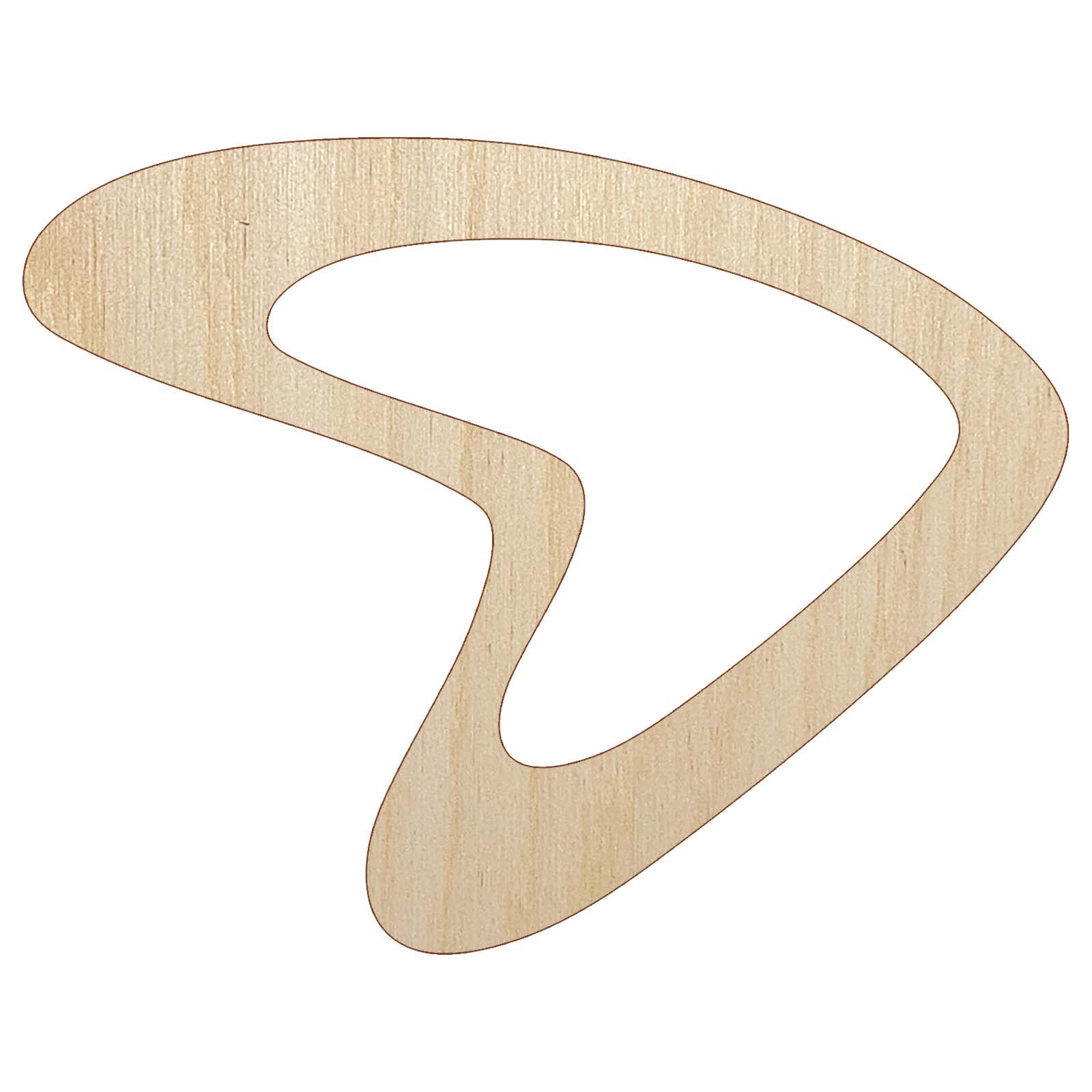 Retro Boomerang Shapes
