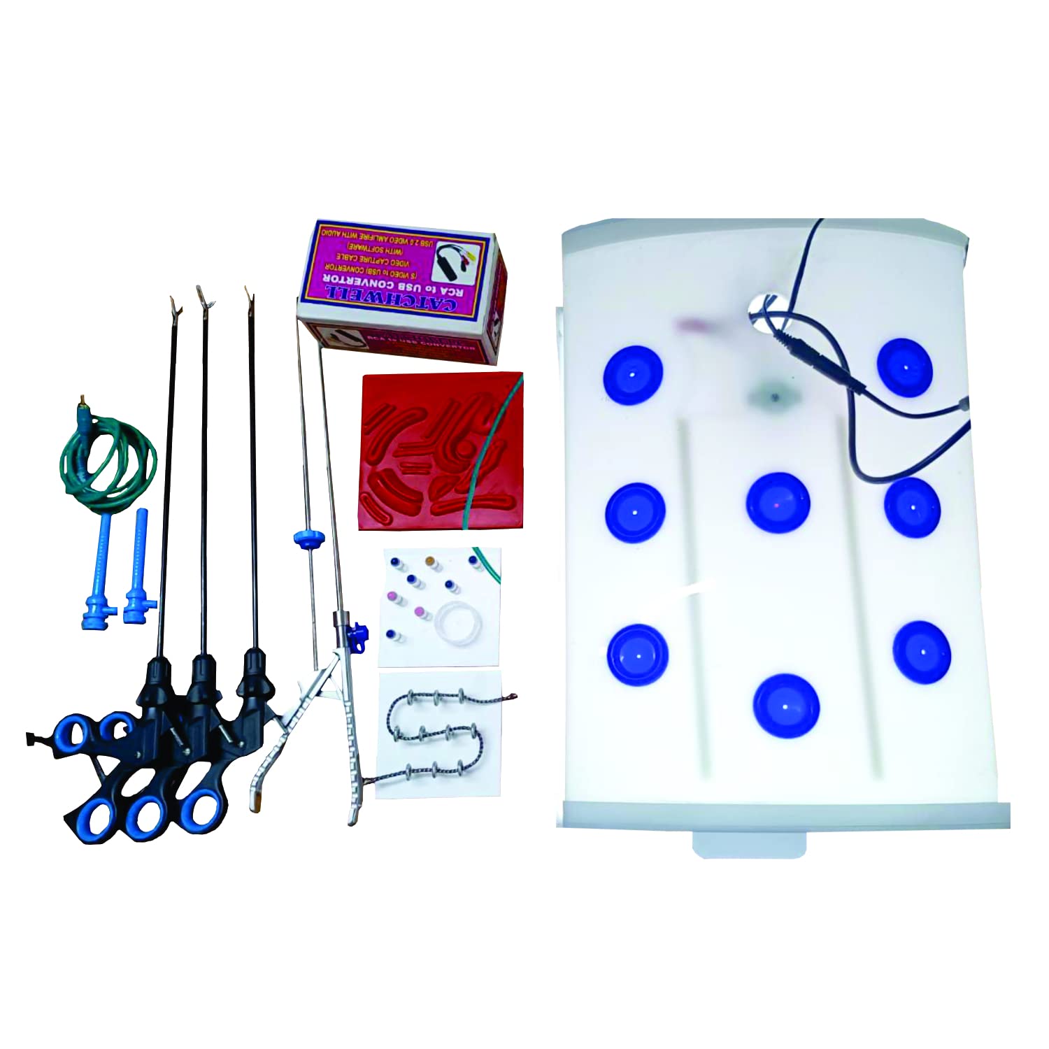 Buy Krokio - Laparoscopic Endo Trainer Instruments Set for Laparoscopic ...