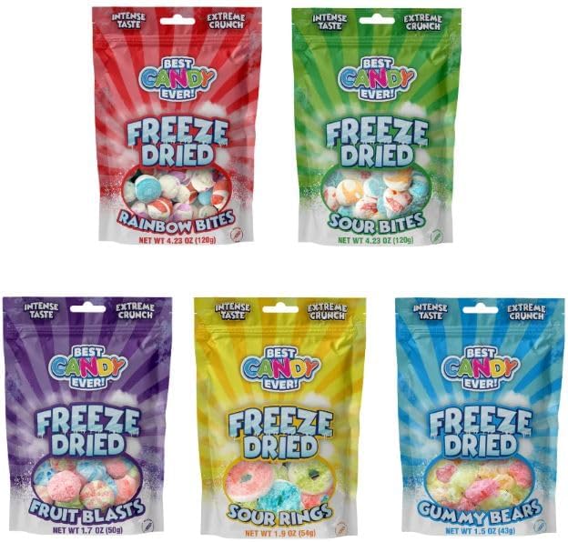 Amazon.com : BEST PARTY EVER! Freeze Dried Candy, Crunchy Candy with ...