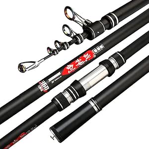 Telescopic Fishing Rod 9Ft 10Ft 12Ft 13Ft 14Ft 15Ft 16.4Ft Distance ...