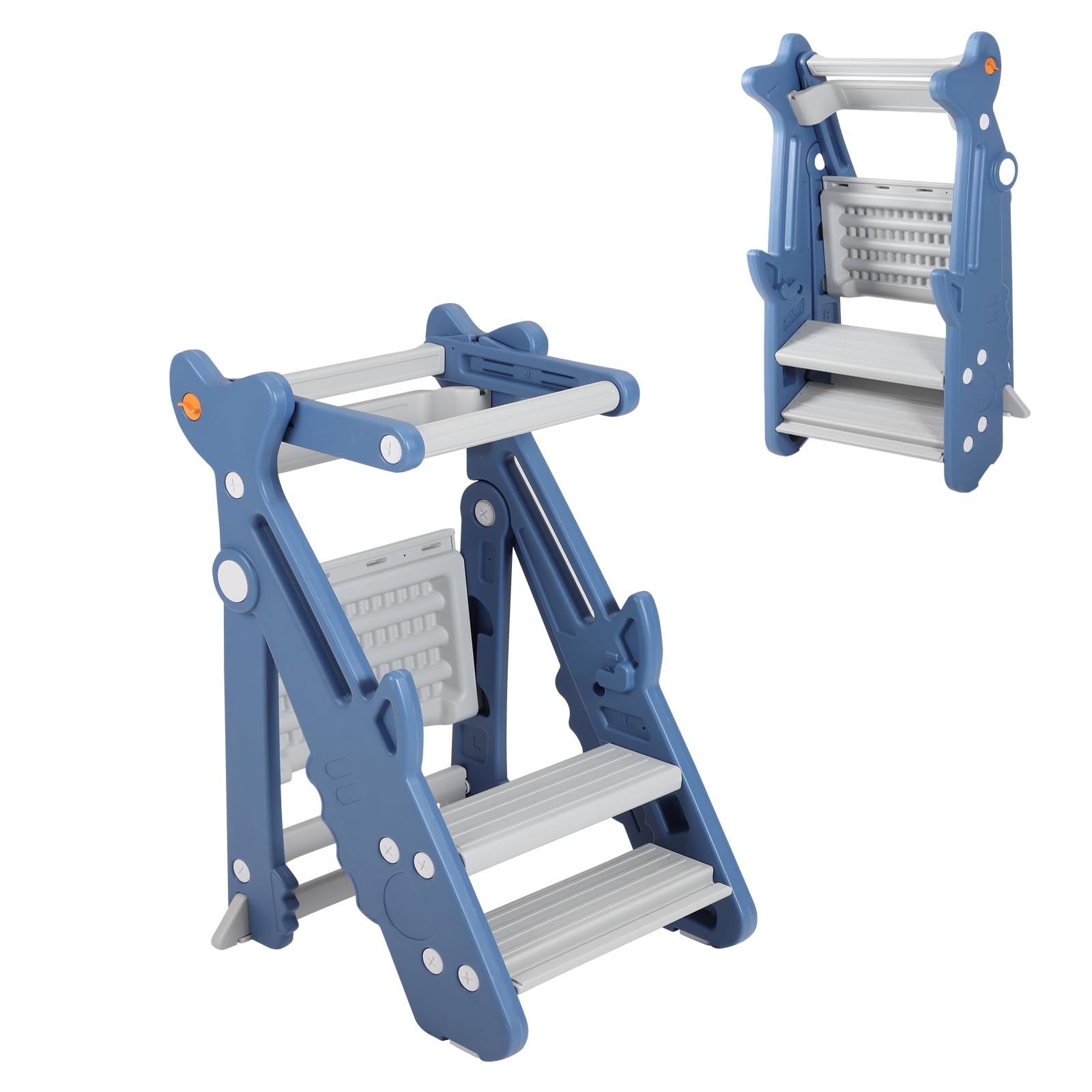 Snapklik.com : Foldable Toddler Tower, Toddler Kitchen Step Stool ...