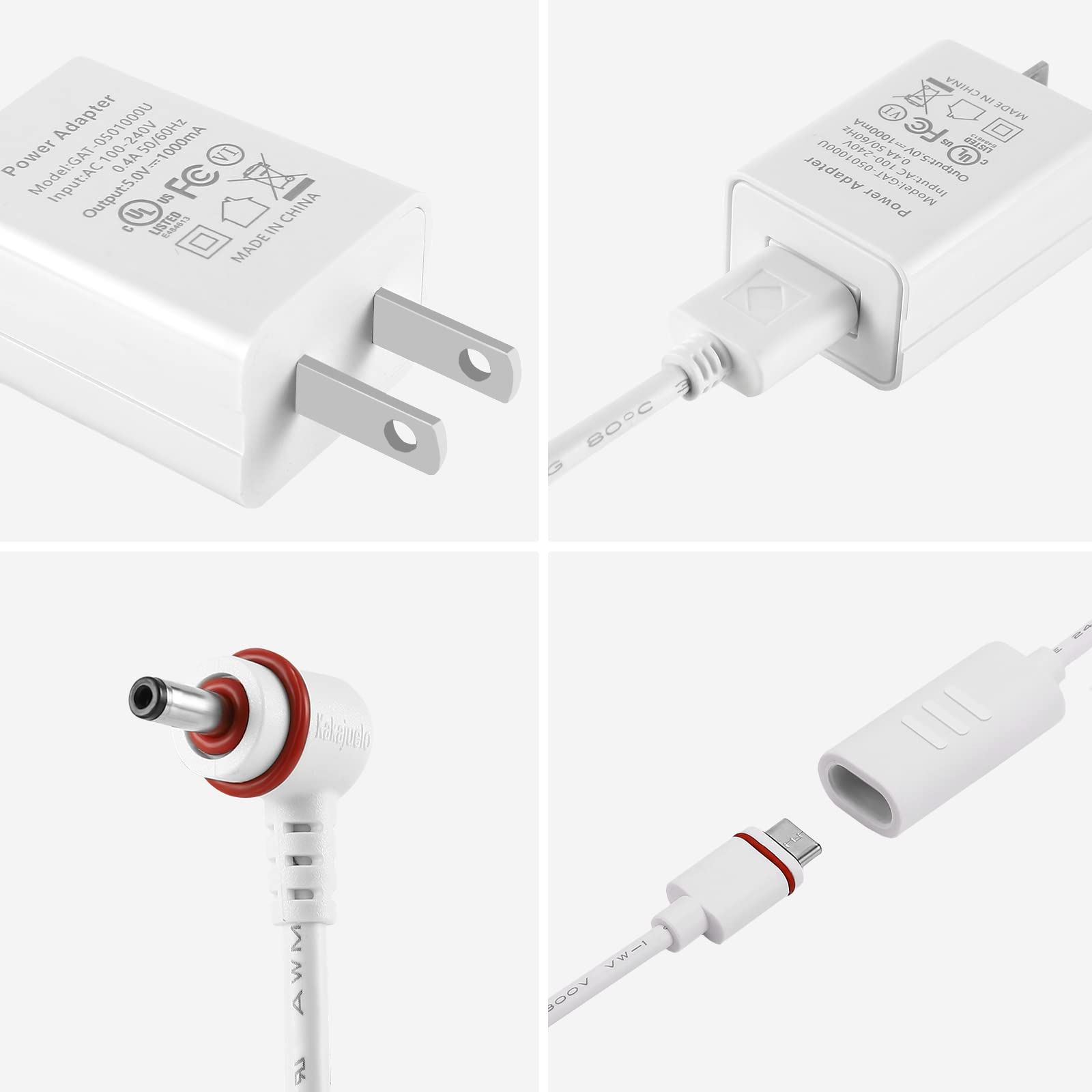 Snapklik.com : Ring Camera Battery Charger Outdoor & Indoor, 16Ft/5m ...