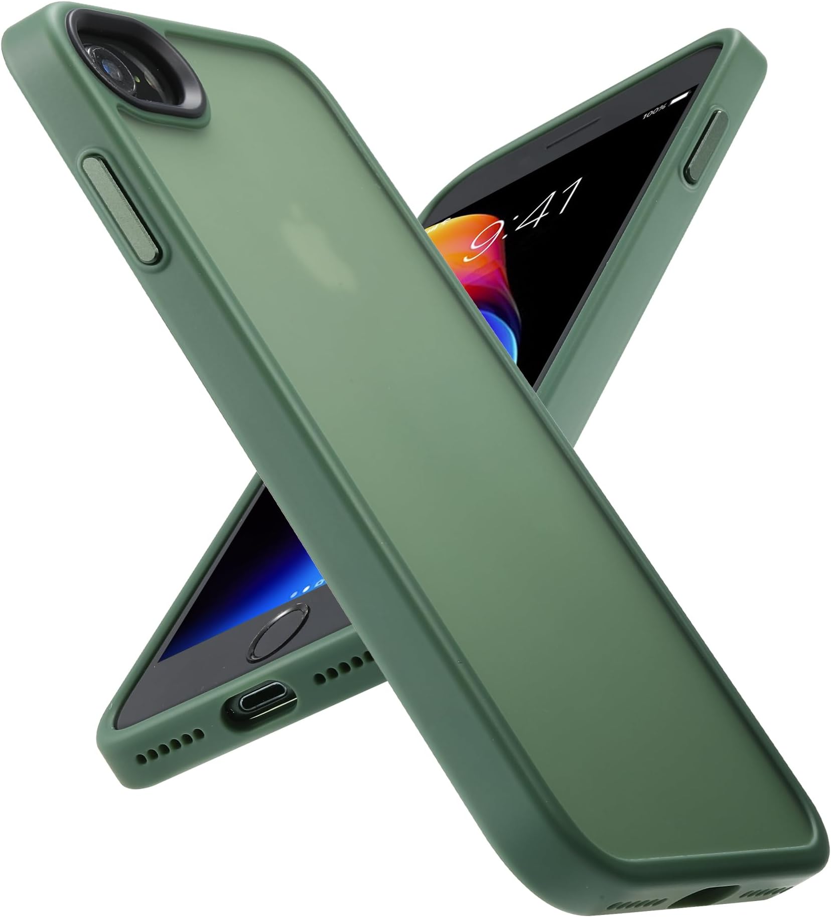 Amazon.co.jp: COSOIK iPhone se 2 se3 8 7 用 ケース 第2世代 第3世代 耐衝撃 滑り止め 指紋防止 ...