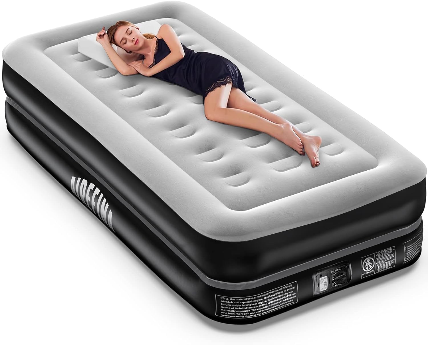 Airefina Luftmatratze mit Integrierter Pumpe, Luftbett Selbstaufblasend ...