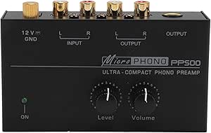 Phono Turntable Preamp, Ultra Low Noise Phonograph Preamplifier Support ...