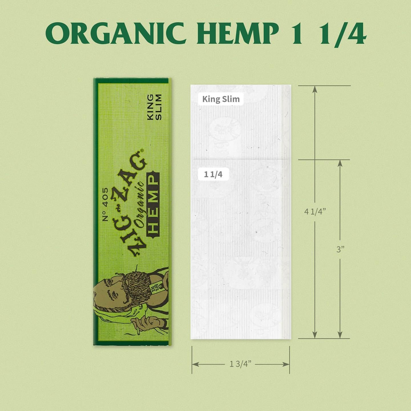 Snapklik.com : ZIG-ZAG Hemp Rolling Paper Combo - Slow Burning Rolling ...