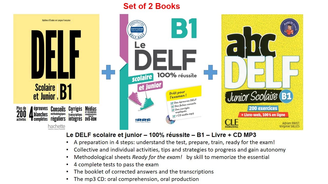 Delf B1 Scolaire Et Junior Abc Delf B1 Le Delf | Desertcart Sri Lanka