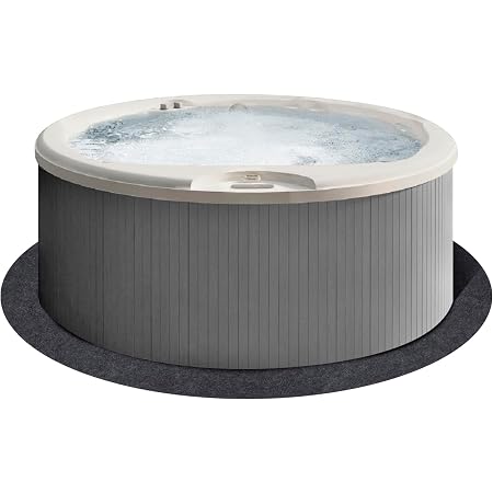 Amazon.com: NOVWANG 78 Inch Dia Round Hot Tub Mat, Large Washable Above ...