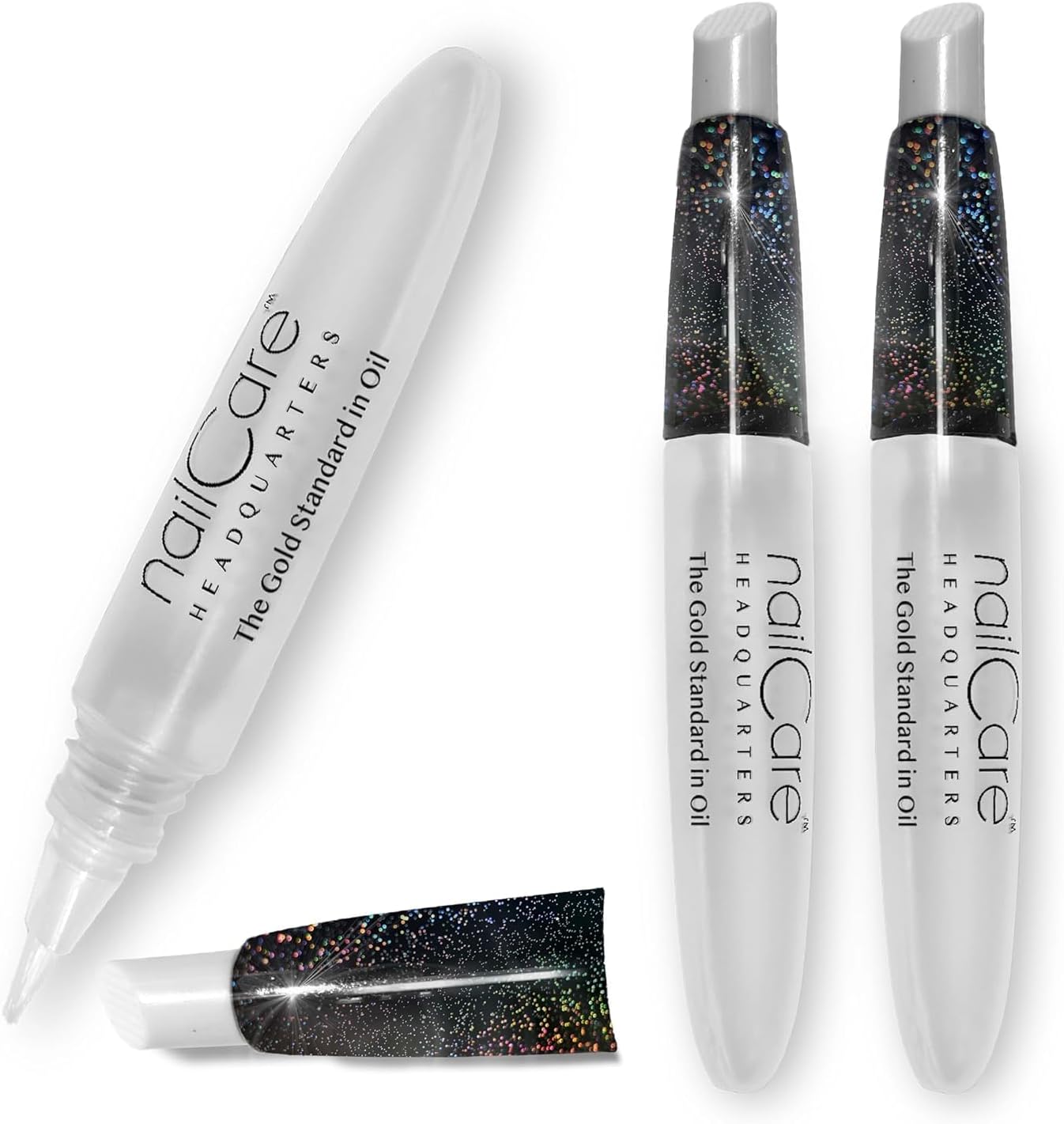 Nail Care Headquarters Refillable Holographic Cuticle Oil Pen for Nails ...