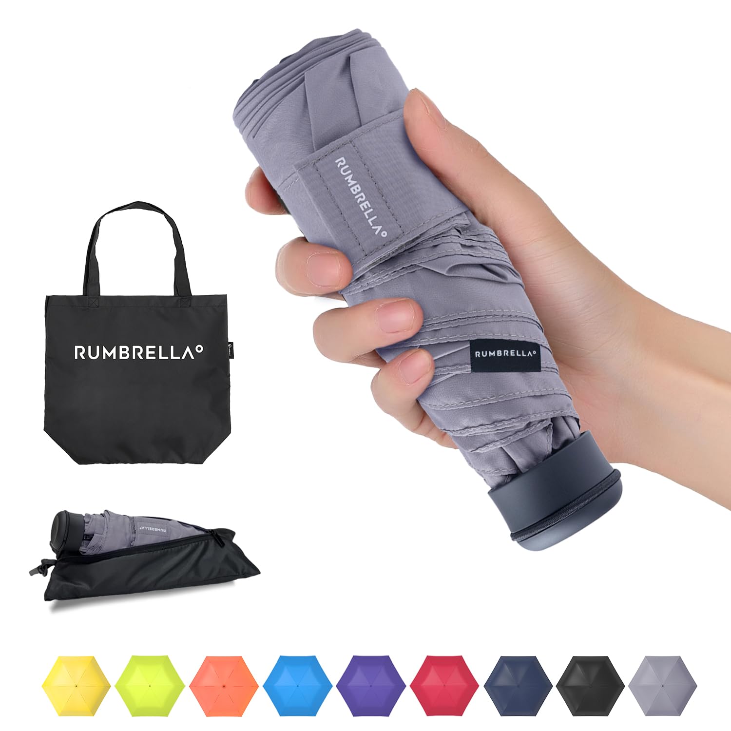 Snapklik.com : RUMBRELLA UV Travel Umbrella