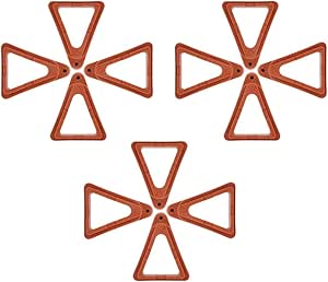 Amazon.com : 12Pcs Plant Pot Feet Triangular Flower Pots Riser Stand ...