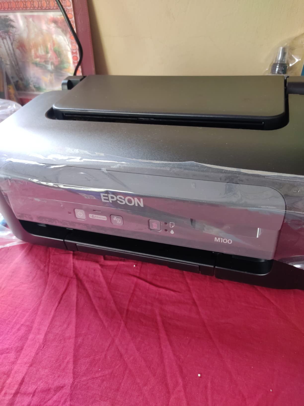 Amazon.in: Buy Epson EcoTank M100 Single Function InkTank B&W Printer ...