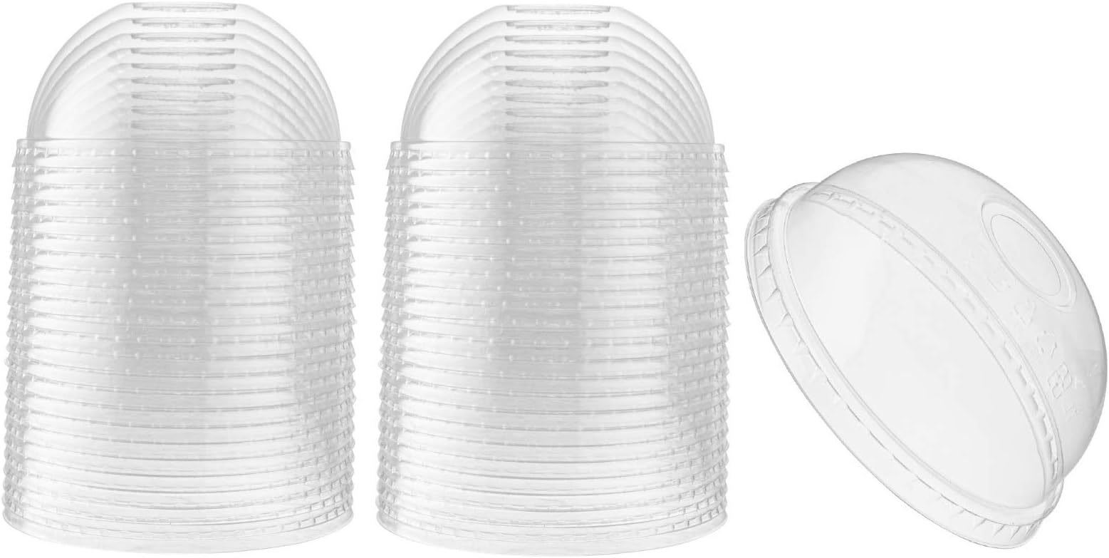 Amazon.com: ELEGANT DISPOSABLES [50 Count] Crystal Clear PET Plastic ...