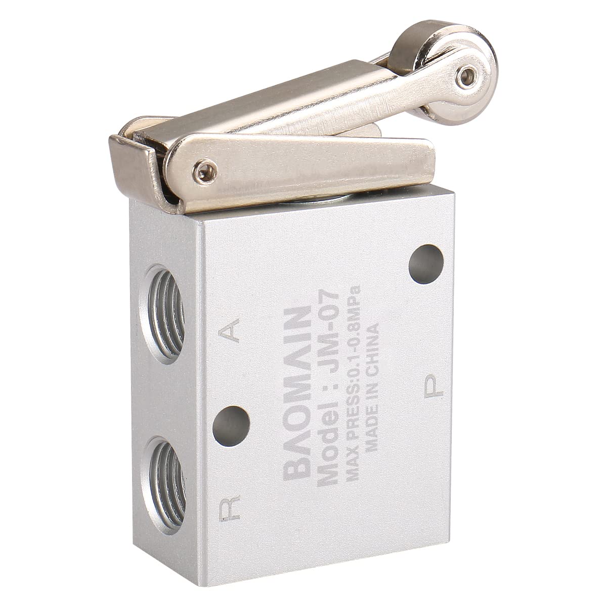 Baomain Roller Type Pneumatic Mechanical Valve MSV98322R PT1/4" 2 ...