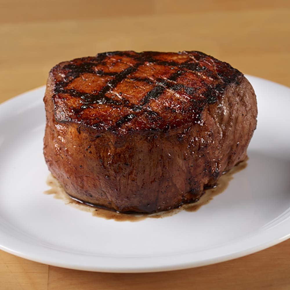 Amazon.com: Porter & York, Aged Prime Beef Filet Mignon 8oz 4-pack ...