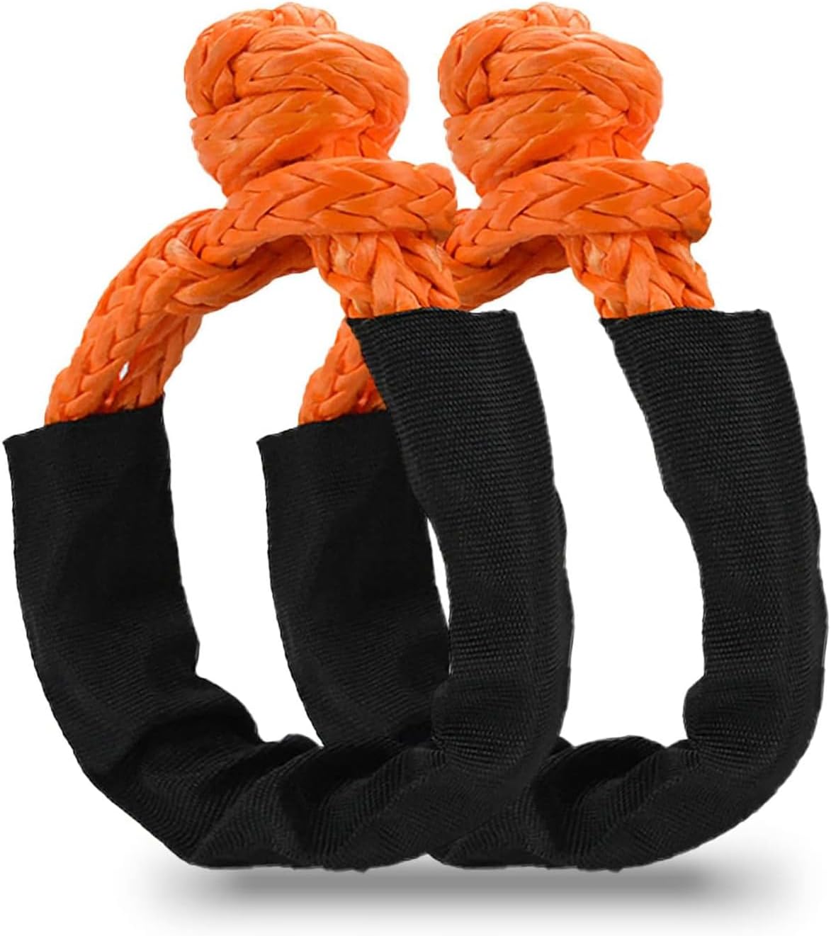 Amazon.co.jp: Chelhead 合成ソフトロープシャックル 2個セット 1/2インチ x 7インチ 柔軟で耐久性 38000 ...