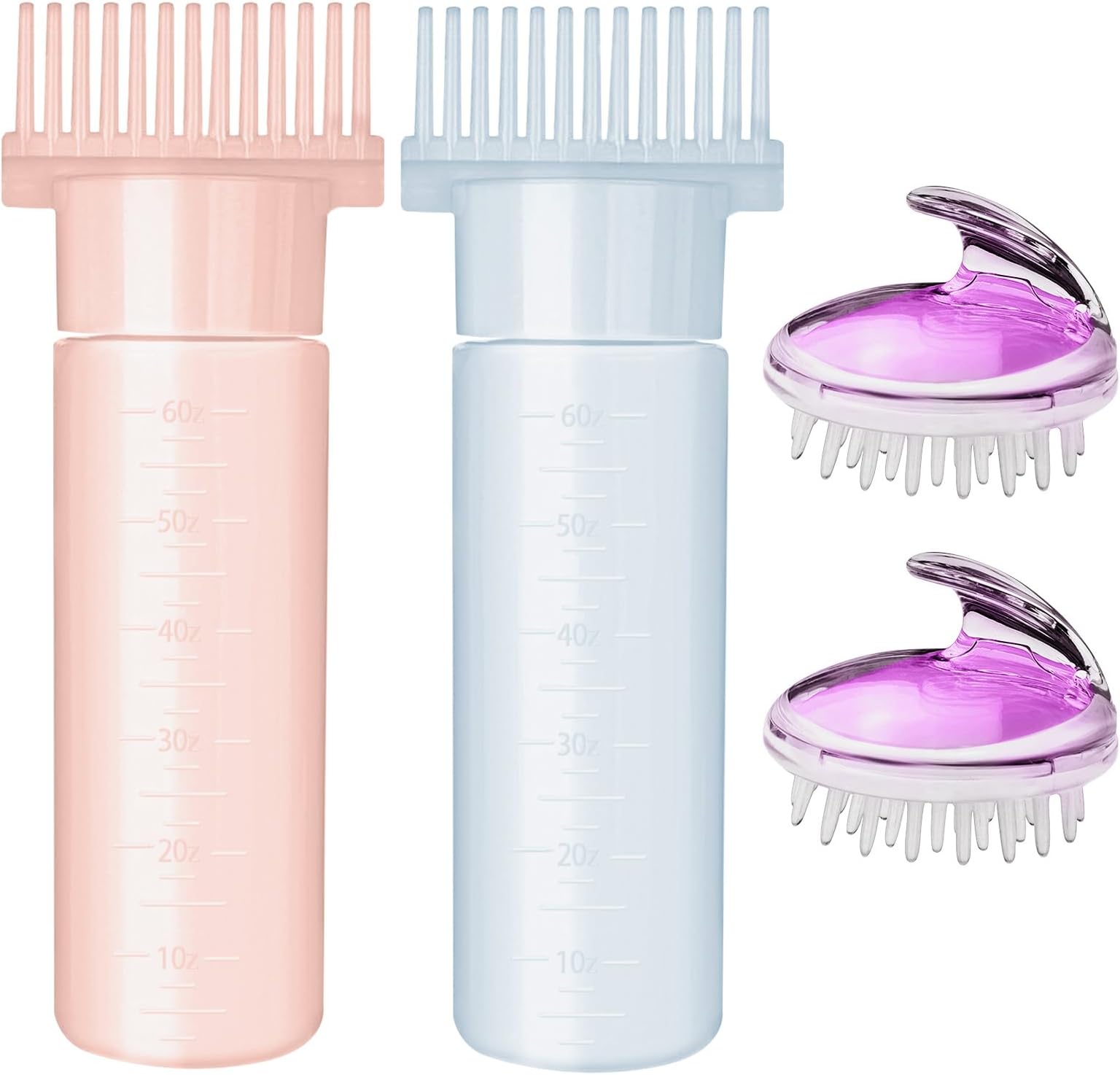 Amazon.com: InstaBot Root Comb Applicator Bottle with Scalp Massager, 2 ...