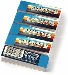 Amazon.com: Elements Premium Rolling Tips 50 Tips Per Pack : Home & Kitchen