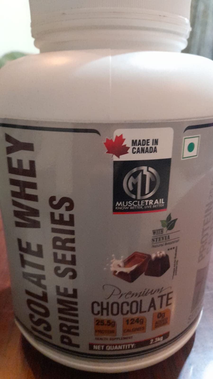 MuscleTrail Isolate Whey Protein Powder | For Men and Women | 76 ...