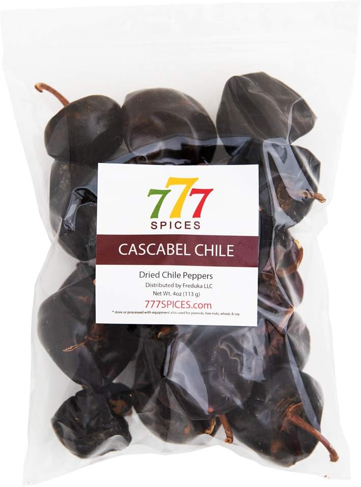 Amazon.com : 4oz Cascabel Dried Whole Chile Seco Peppers, Chili Pods ...
