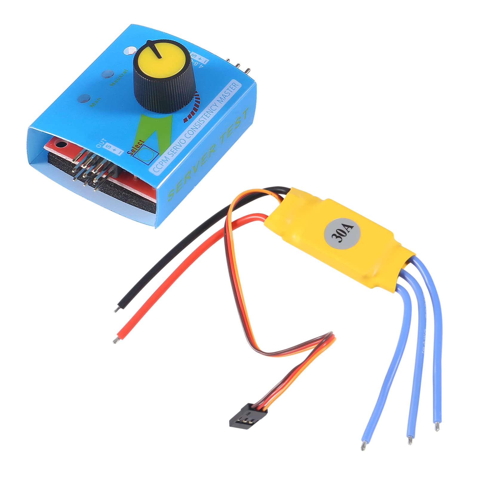 Snapklik.com : 2 Sets DC 12V 30A High-Power Brushless Motor Speed ...