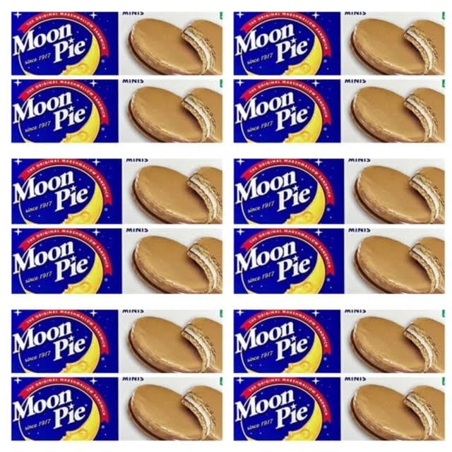 Amazon.com: Mini Moon Pies Bulk 72 Individually Wrapped Moon Pie 12 ...