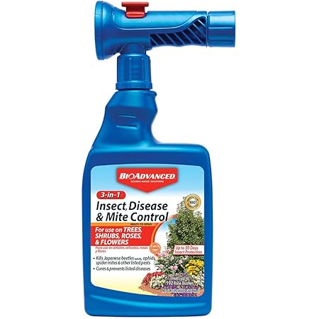Amazon.com : BioAdvanced 3-in-1 Insect Disease and Mite Control I ...