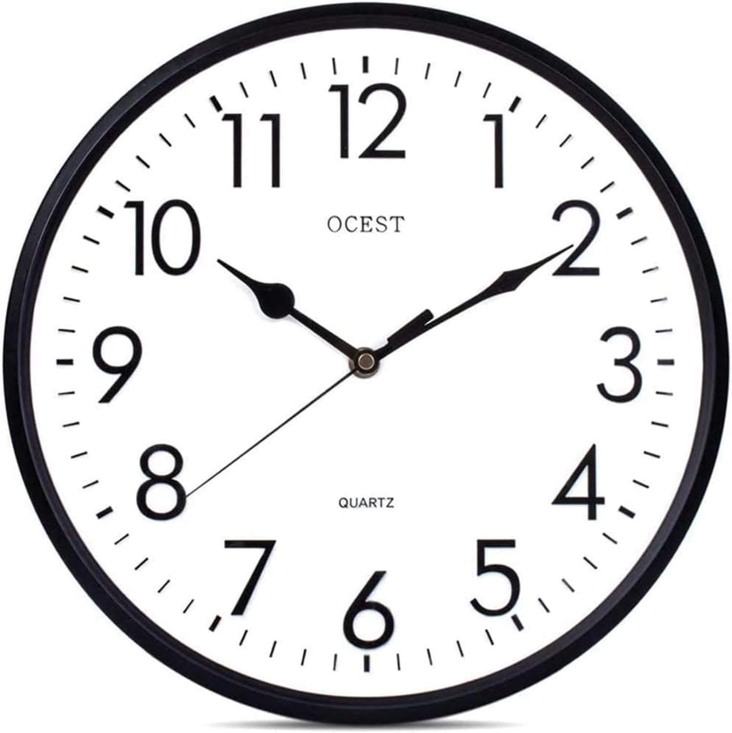 Amazon.com: OCEST Reloj de pared de 12 pulgadas, pantalla grande ...